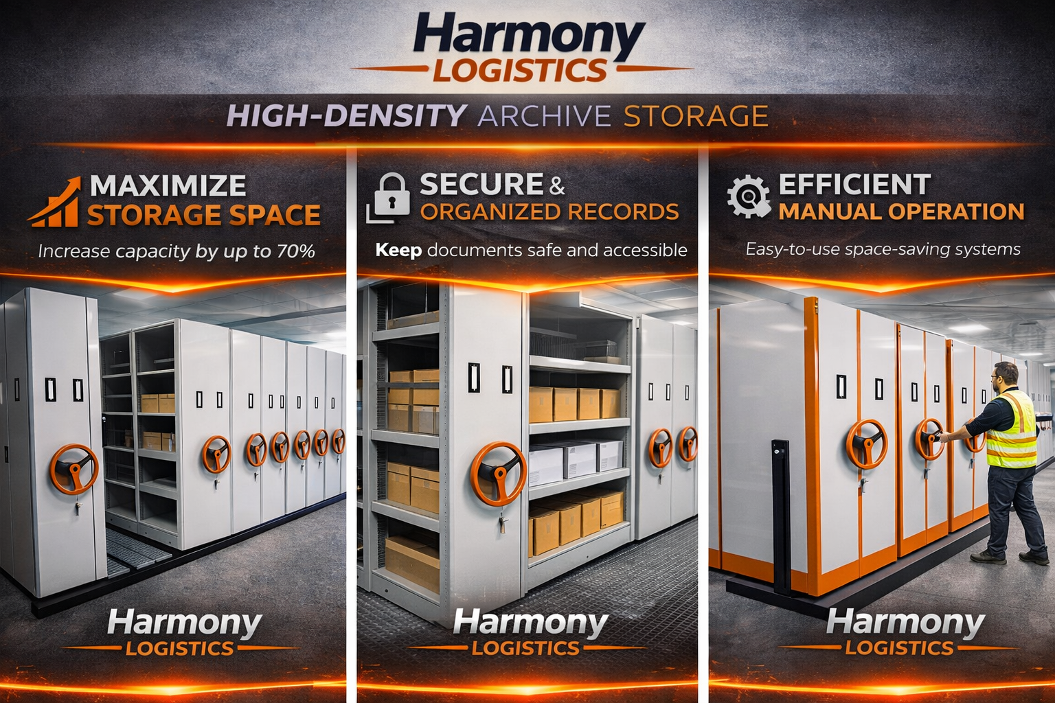 Mobile Shelving System, Mobile Shelving Units in KSA