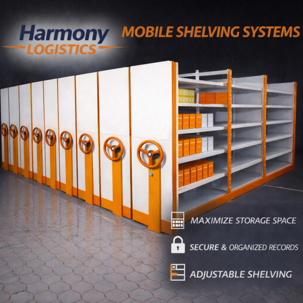 Mobile Shelving System, Mobile Shelving Units in KSA